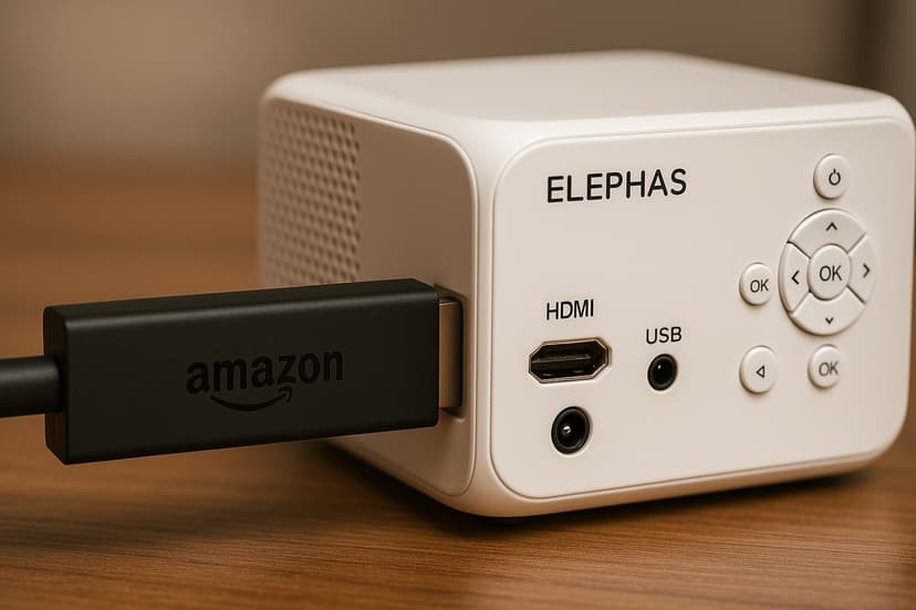 ELEPHAS Mini Projector Review (2024 Model): Tiny Projector, Big Screen ...